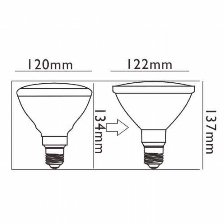 PAR38LED IP65 DIMMABLE